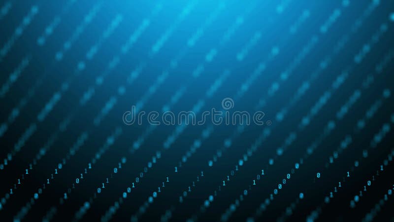 Digital Information and Data Transfer Across the Planet Stock Footage ...