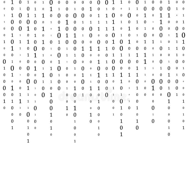 Abstract Matrix Background Binary Computer Code Coding Hacker