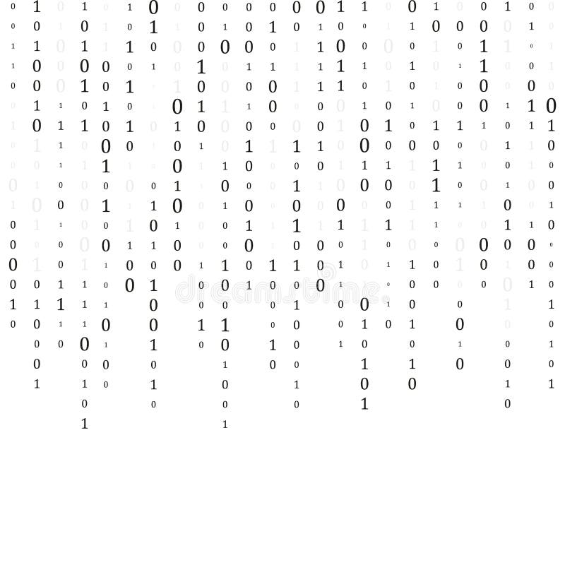 Blue Matrix Background Binary Computer Code Coding Hacker Concept