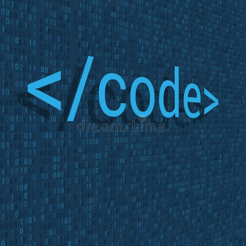 Binary Code Digital Technology Background Computer Data By 0 And 1 Algorithm Binary Data Code