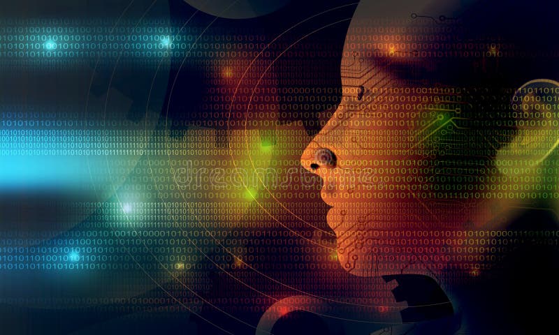 Binary Code Eye Background, Artificial Intelligence Digital Eye ... Binary Code Eye Background, Artificial Intelligence Digital Eye ...
