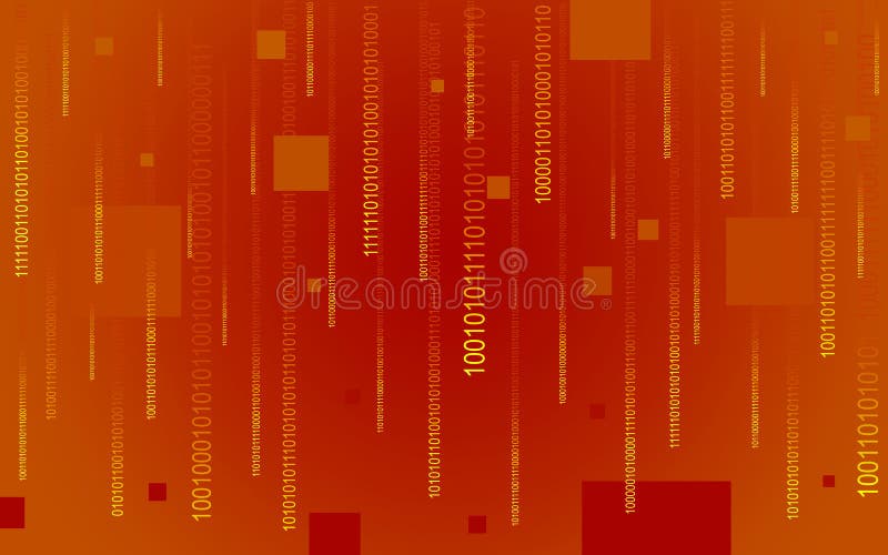 Binary code on white v2 stock vector. Illustration of electronic - 4412606