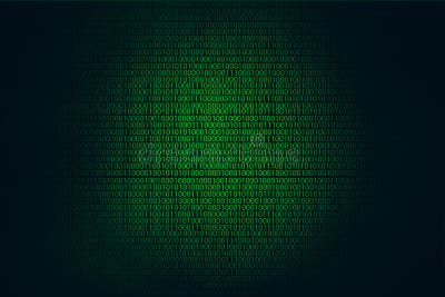 Green Binary Code Black Background Stock Illustrations – 5,109 Green ...