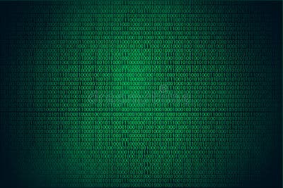 Green Binary Code Black Background Stock Illustrations – 5,109 Green ...