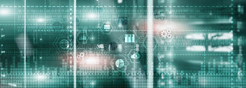 Binary Code. ICT - Information and Telecommunication Technology and IOT ...