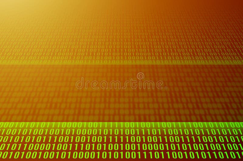 Binary code stock illustration. Illustration of technology - 120724480