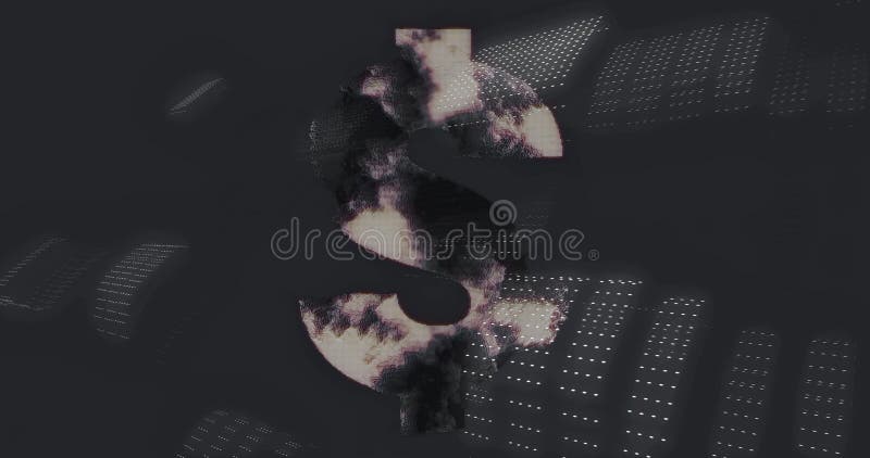 Binary Code Image Over Abstract Human Face Sculpture Stock Illustration - Illustration of data ...