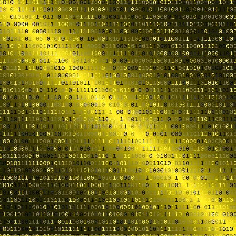 Binary Code. Internet Security Concept. Stock Vector - Illustration of ...