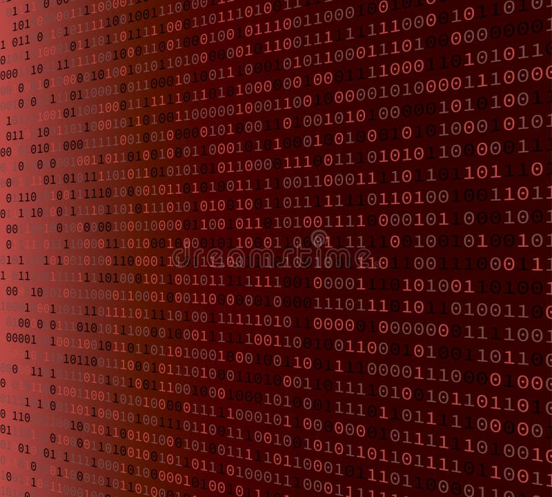 Binary Code Internet Security Concept Stock Vector Illustration Of Number Information