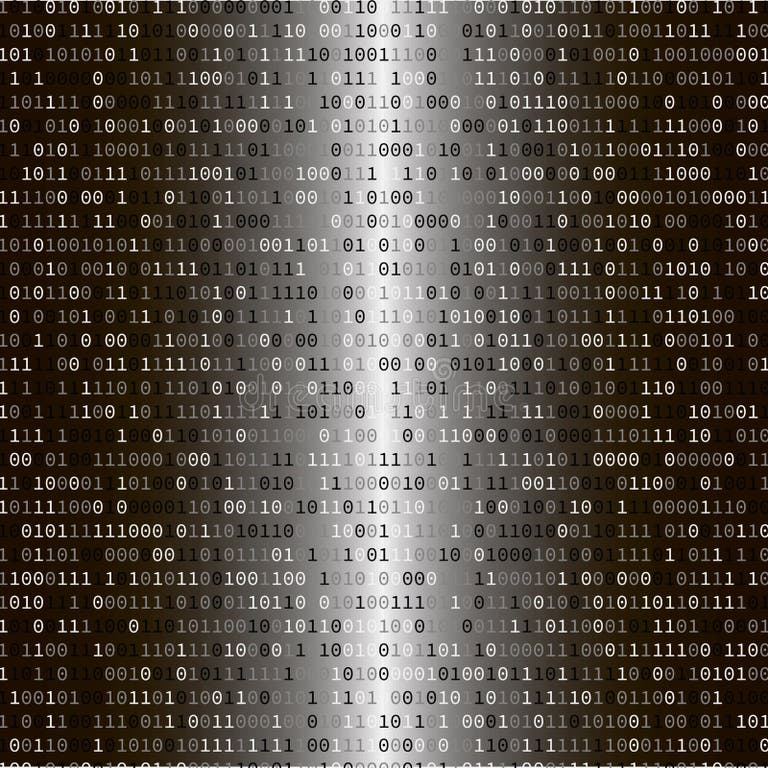 Binary Code. Internet Security Concept. Stock Vector - Illustration of ...