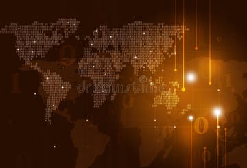 Binary Code World Map Stock Illustrations – 6,994 Binary Code World Map Stock Illustrations ...