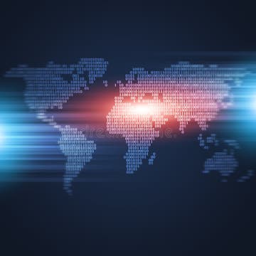 Binary Code World Map Stock Illustrations – 6,994 Binary Code World Map Stock Illustrations ...