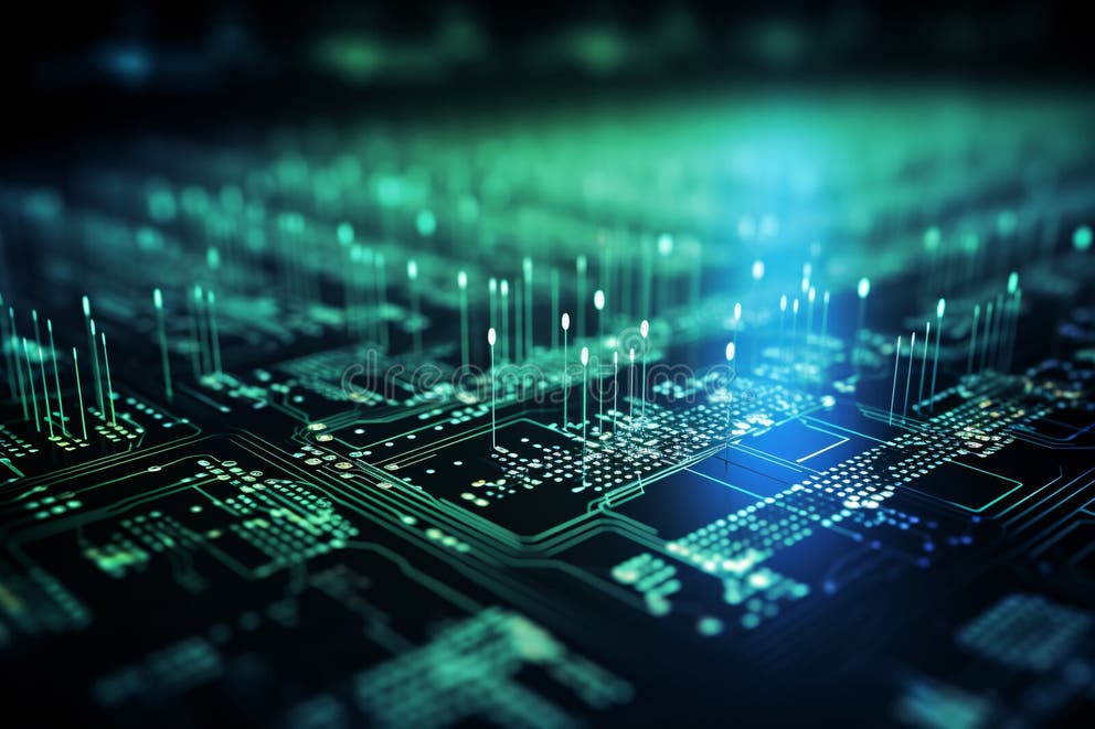 Binary Code Matrix. Digital Information Technology Background Stock ...