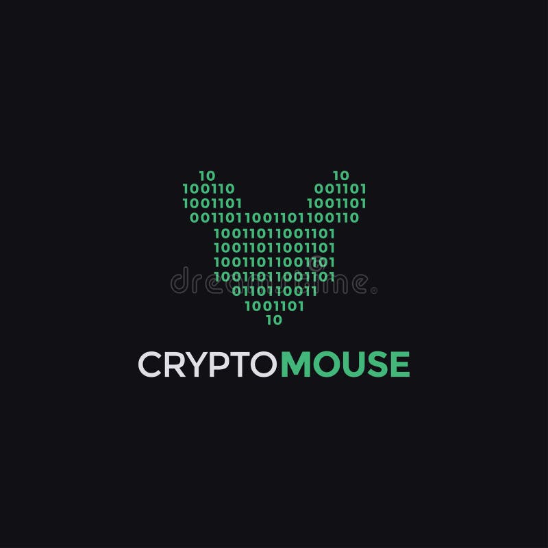 Binary Code Mouse Logo Icon Vector Template Stock Vector - Illustration ...