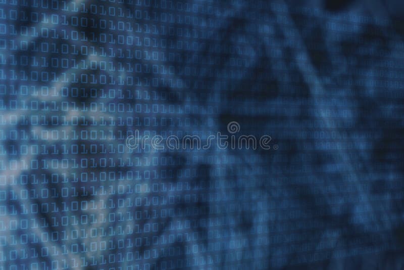 Binary Code and Network Wire Backgrounds, Stock Illustration ...