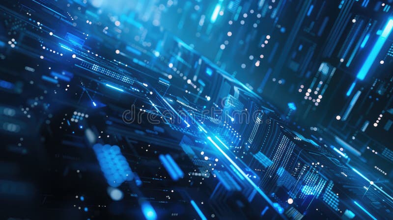 Binary Circuit Board Future Technology, Human Eye Technology Pupil Close-up Stock Photo - Image ...