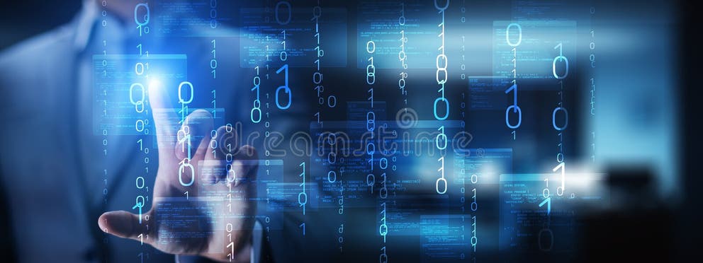Binary Code and Software Programming Visualization with Interactive ...
