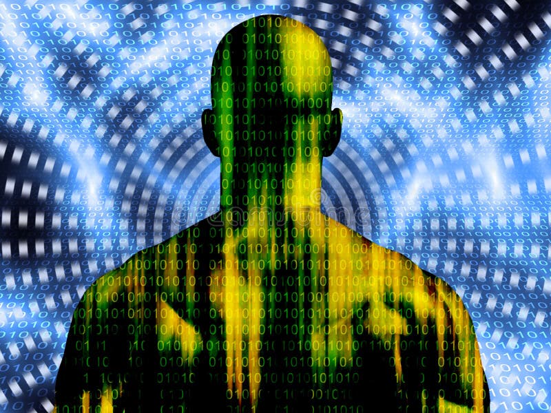 Binary Human stock photo. Image of knowledge, humanity - 2040952