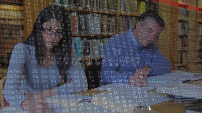 Binary Code Streaming and Overlaying Library Shelves upon Study Duo ...