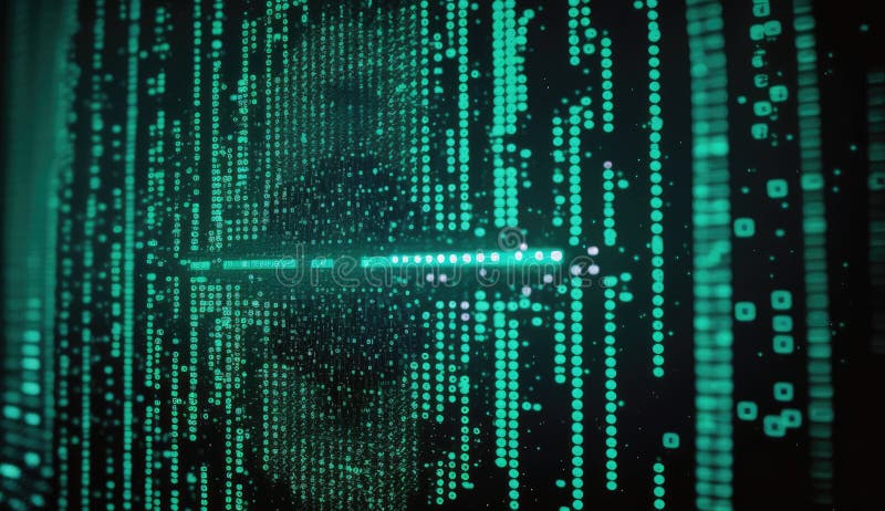 Binary code symbols stock illustration. Illustration of datum - 273947688