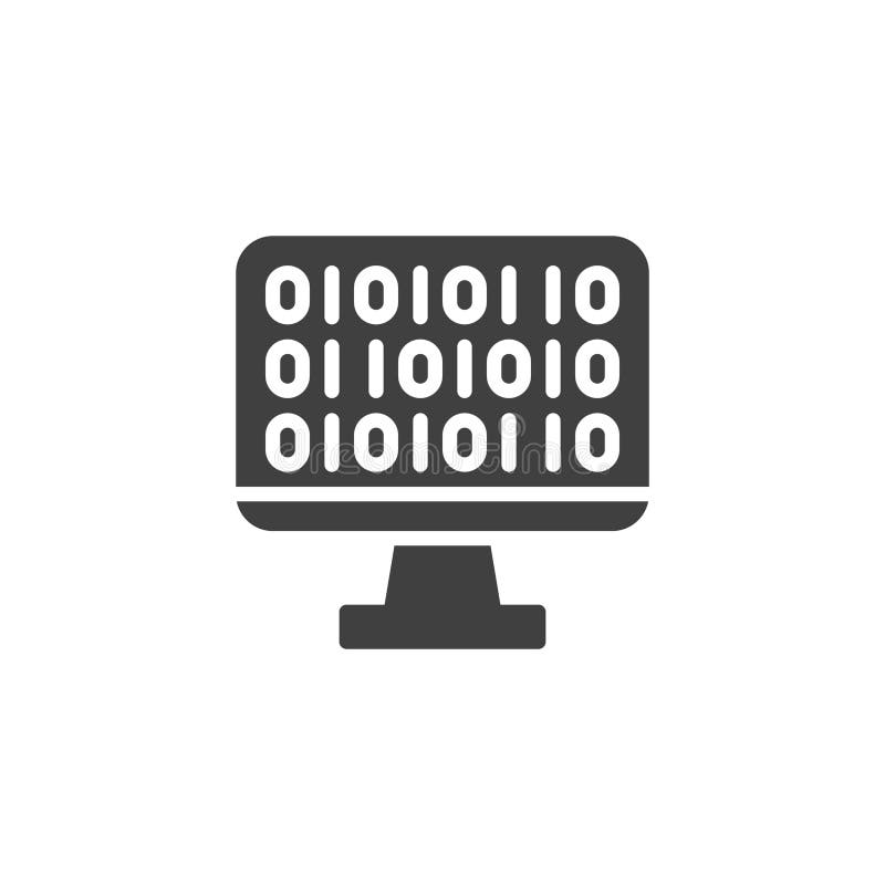 Binary code vector icon stock vector. Illustration of perfect - 274833545 Binary code vector icon stock vector. Illustration of perfect - 274833545