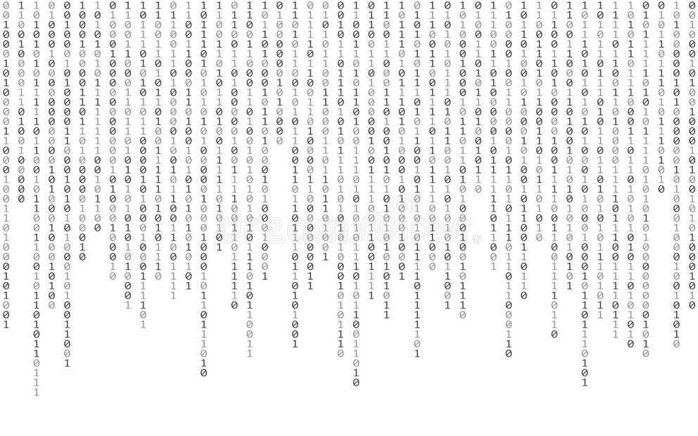 Binary Code Background White Stock Illustrations – 12,427 Binary Code ...