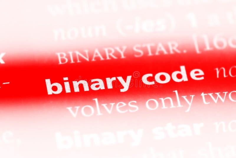Binarycode stock photo. Image of idea, binary, english - 114413024