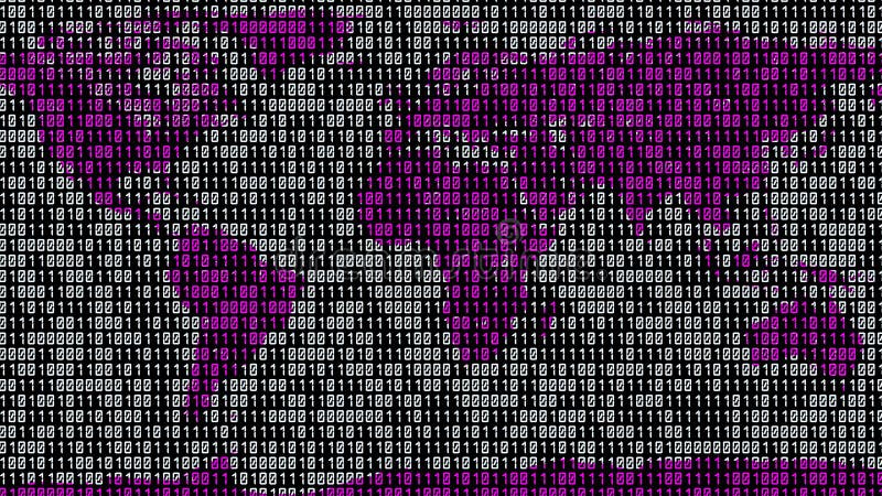 Binary Code Zeros And Ones In The Form Of A Map Of The World Coding