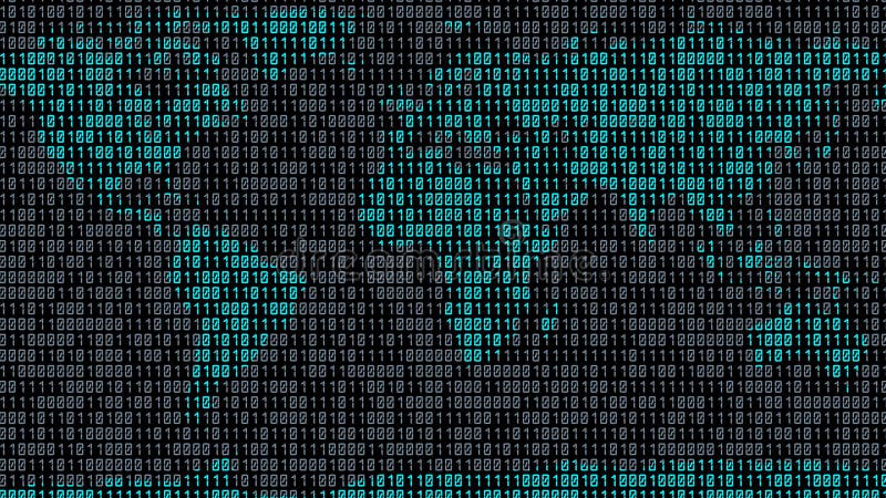 Binary Code. Zeros and Ones in the Form of a Map of the World Stock Footage - Video of ...