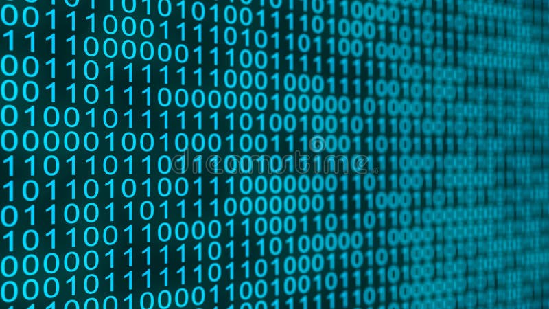 Binary Code Zeros And Ones On Screen Coding Stock Footage Video Of Data Coding 255587178