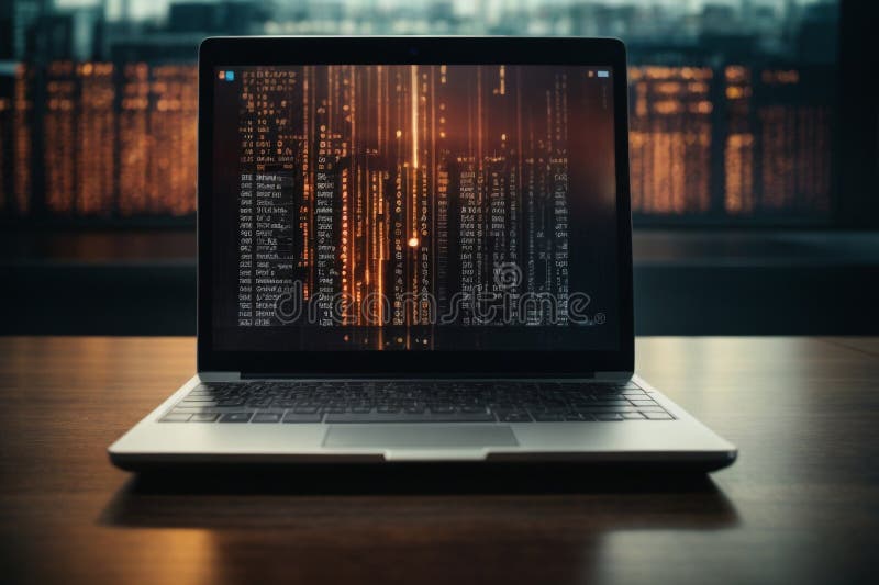 Binary Codes, Laptop, Programing, Codes Wallpaper Download Ai Generated ...