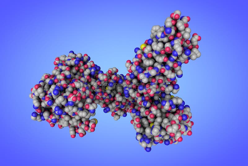 Binary Complex between Interferon Alpha-2 (IFNA2), a Protein Produced ...