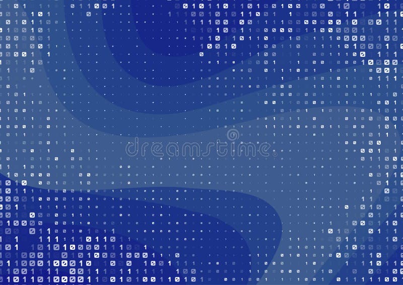 Binary Computer Code Background Stock Vector Illustration Of Cryptography Binary 107165576