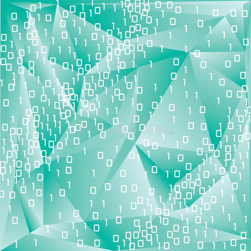 Binary Computer Code Background Stock Vector Illustration Of Binary Algorithm 111175980
