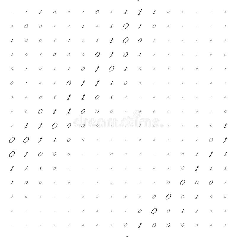 Binary Computer Code Background Stock Vector Illustration Of Digital Business 111176049