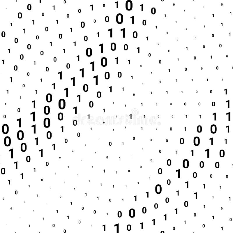 Binary Computer Code Background Stock Vector - Illustration of ...