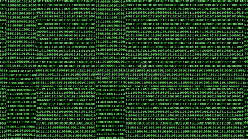 Binary Data on the Screen Glitch Effect Stock Video - Video of software, display: 262548257