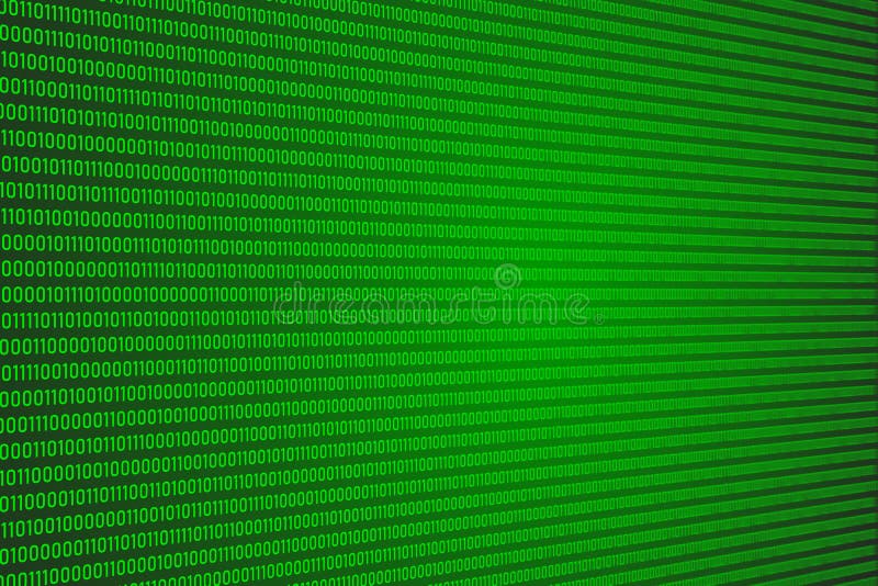 Binary Digit People stock illustration. Illustration of communications ...