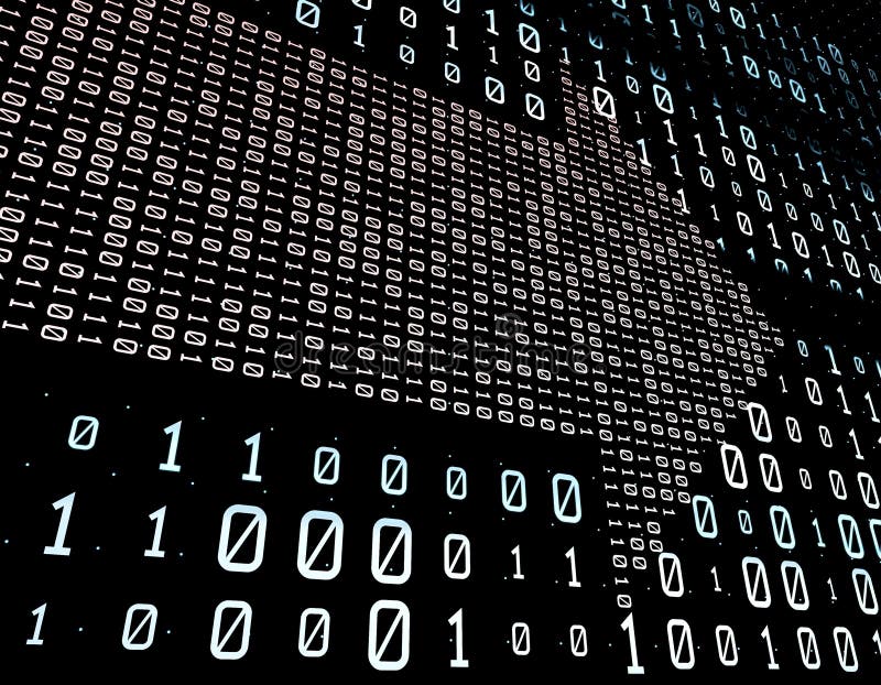 Binary Digital Array, Big Data Transmission and American Map, Programming and Intelligent ...