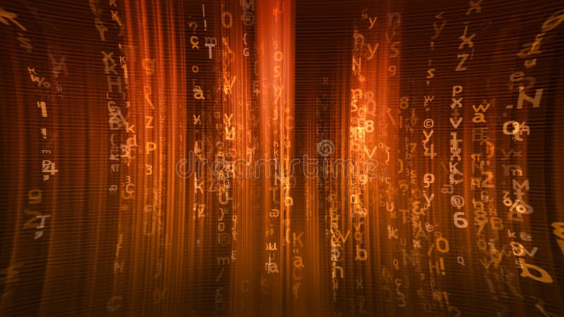 Digital Data Code Network Interface Technology Stock Footage - Video of ...