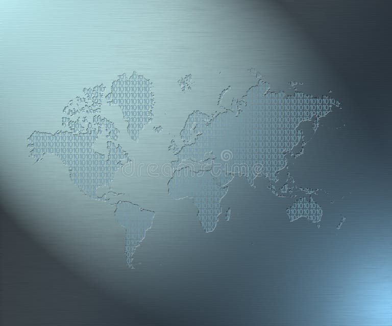 Binary Code Earth Map Stock Illustrations – 5,390 Binary Code Earth Map ...