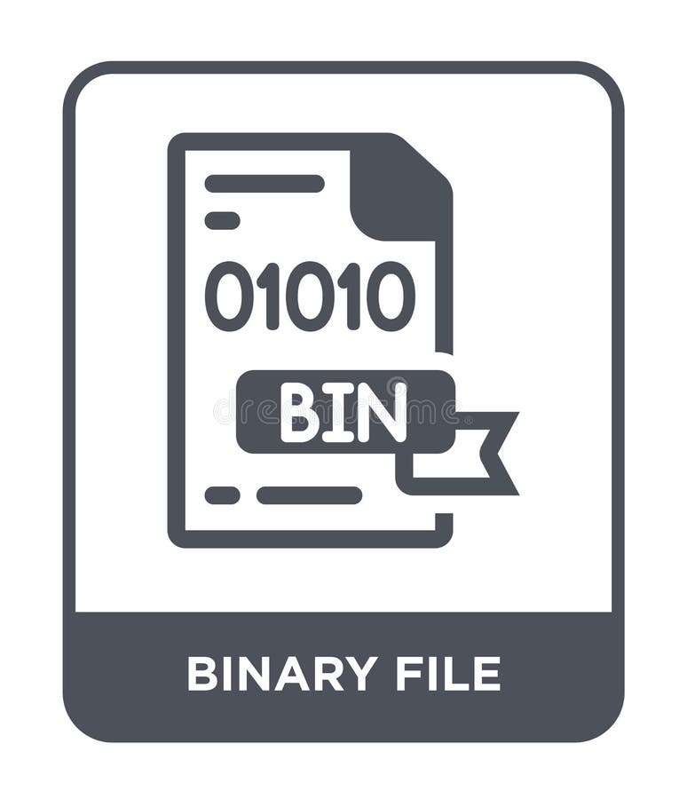 Binary File Isolated Icon. Simple Element Illustration from Programming ... Binary File Isolated Icon. Simple Element Illustration from Programming ...