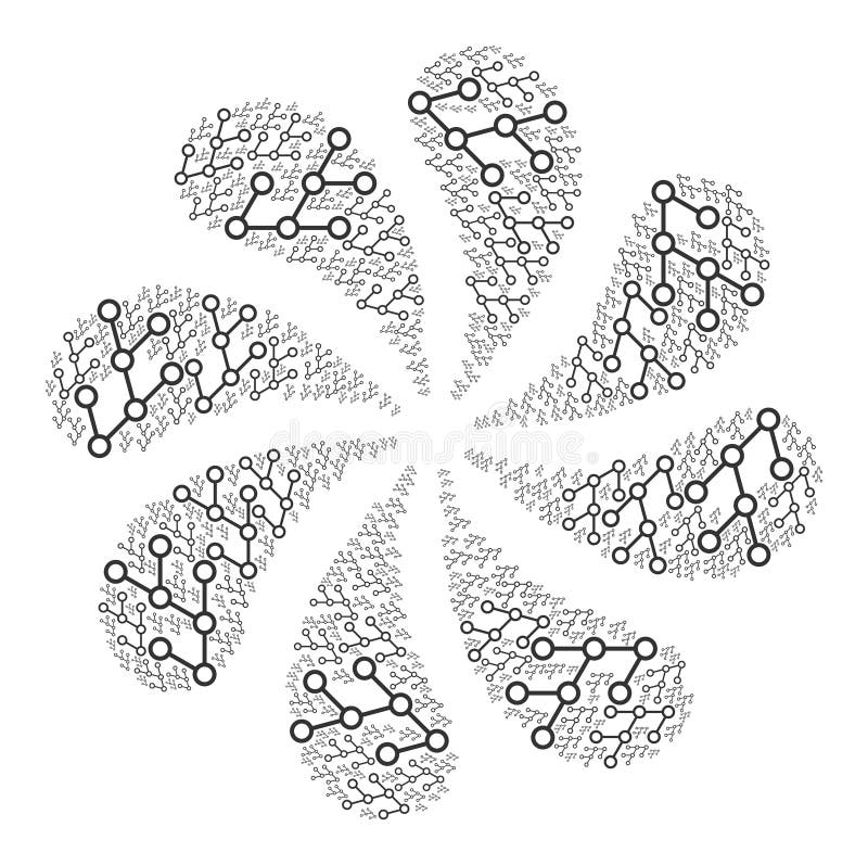 Binary Flower Stock Illustrations – 130 Binary Flower Stock ...