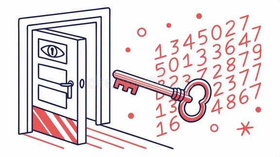 Binary Key Unlocks Code Data! Door To Digital Info, Access To Binary ...