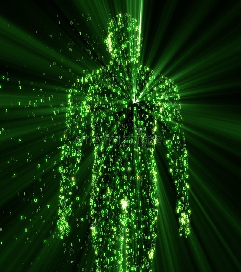 Binary Man Made Zeros Ones Stock Illustrations – 11 Binary Man Made ...