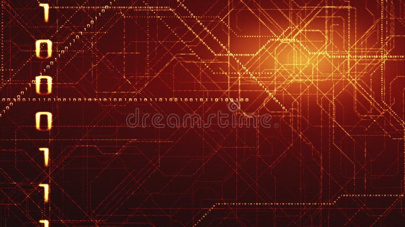 Binary Code Background. Cloud Computing, IOT and Artificial Intelligence AI Concept Stock ...