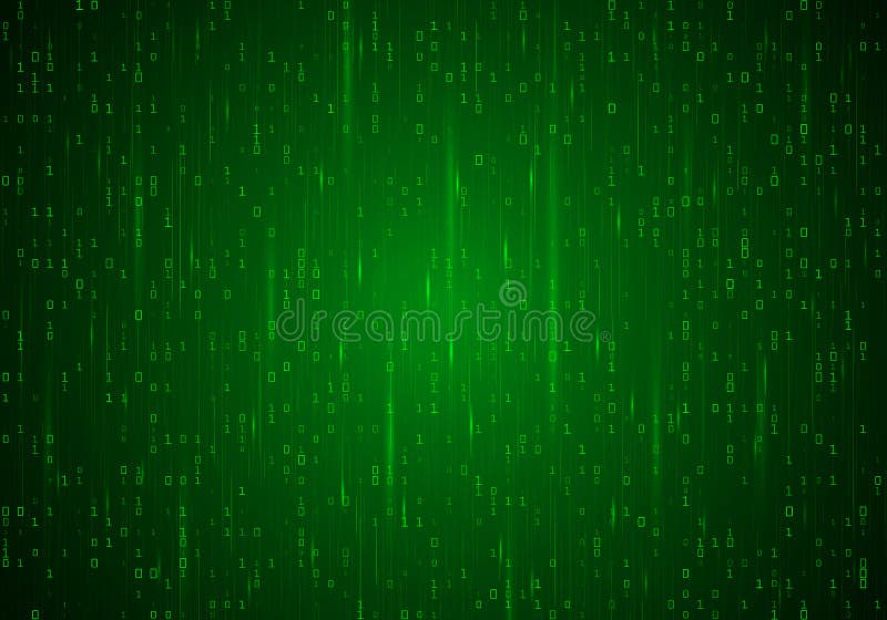 Binary matrix code stock vector. Illustration of futuristic - 113896376