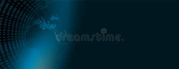 Binary Matrix Code on the Screen. Numbers of the Computer Matrix. the Concept of Coding,circuit ...