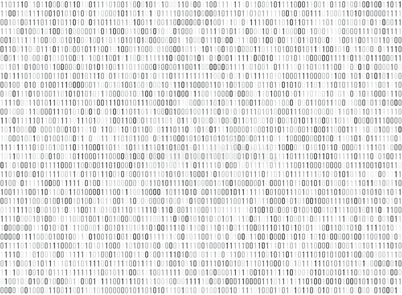 Digital Binary Code Computer Matrix Data Falling Numbers Coding Typography And Codes Stream