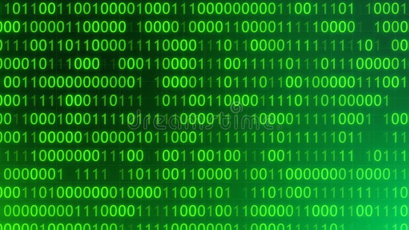 BINARY MOVING HORIZONTAL BG CODING PROGRAMMING BG Stock Illustration ...